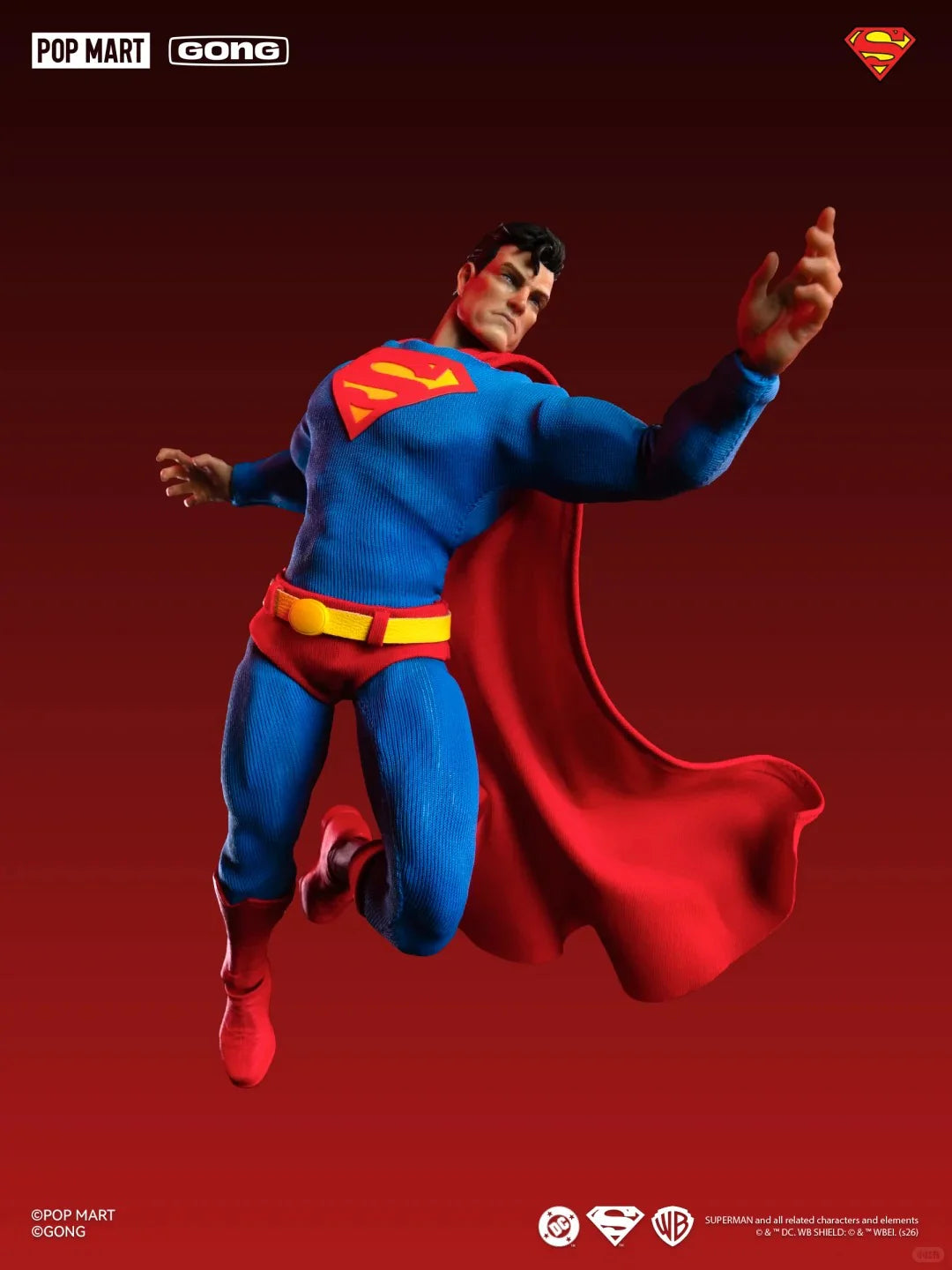 POPMART GONG 1/12 Official Licensed DC Hush Superman Action Figure | NZ ...