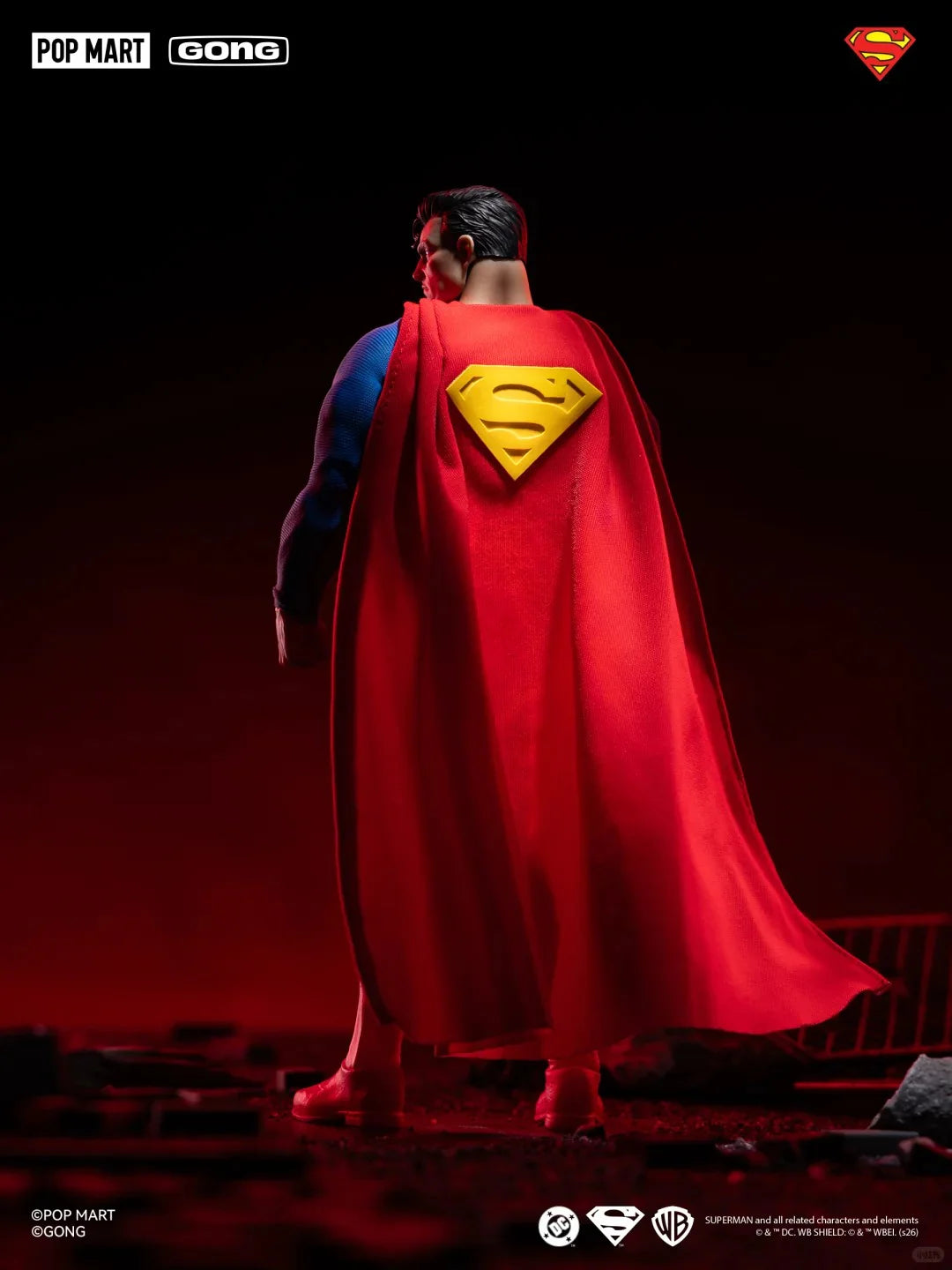 POPMART GONG 1/12 Official Licensed DC Hush Superman Action Figure | NZ ...