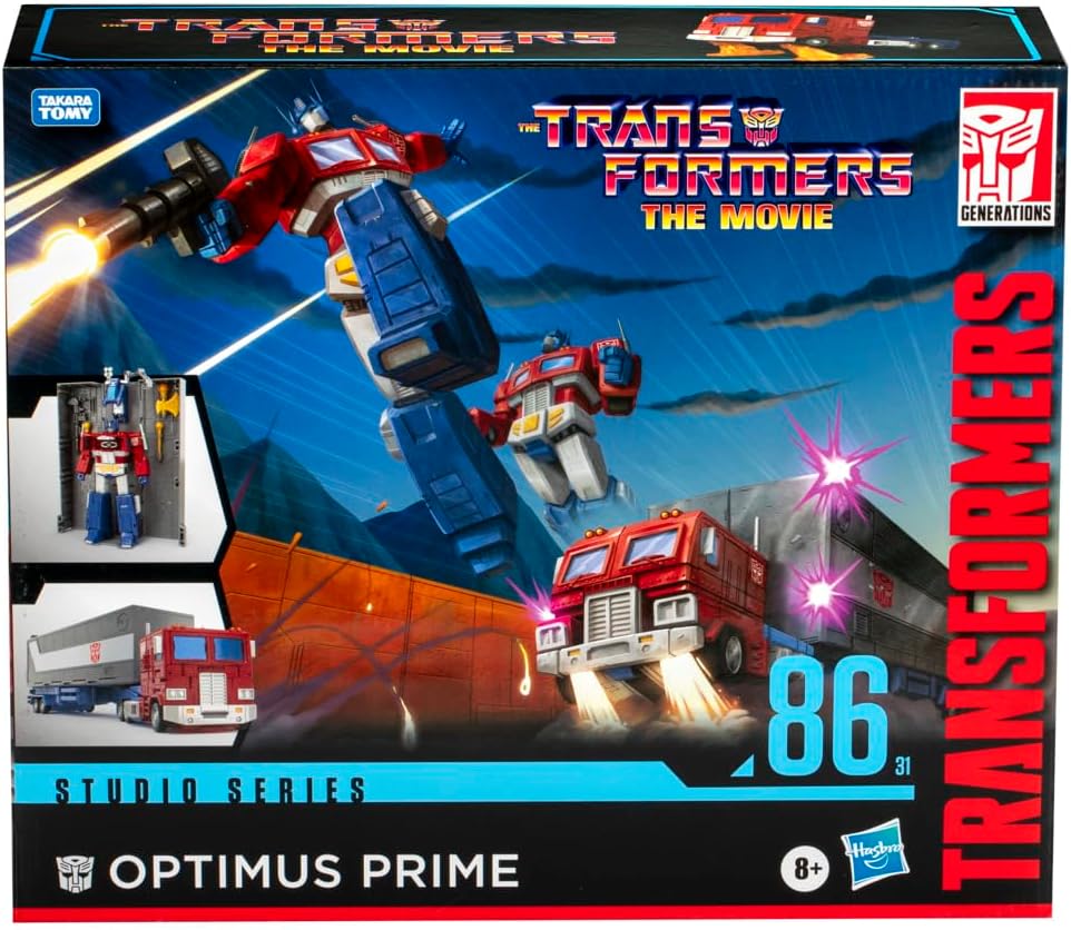 Hasbro Transformers Classic Toys Studio Series SS86 Optimus Prime | NZ ...