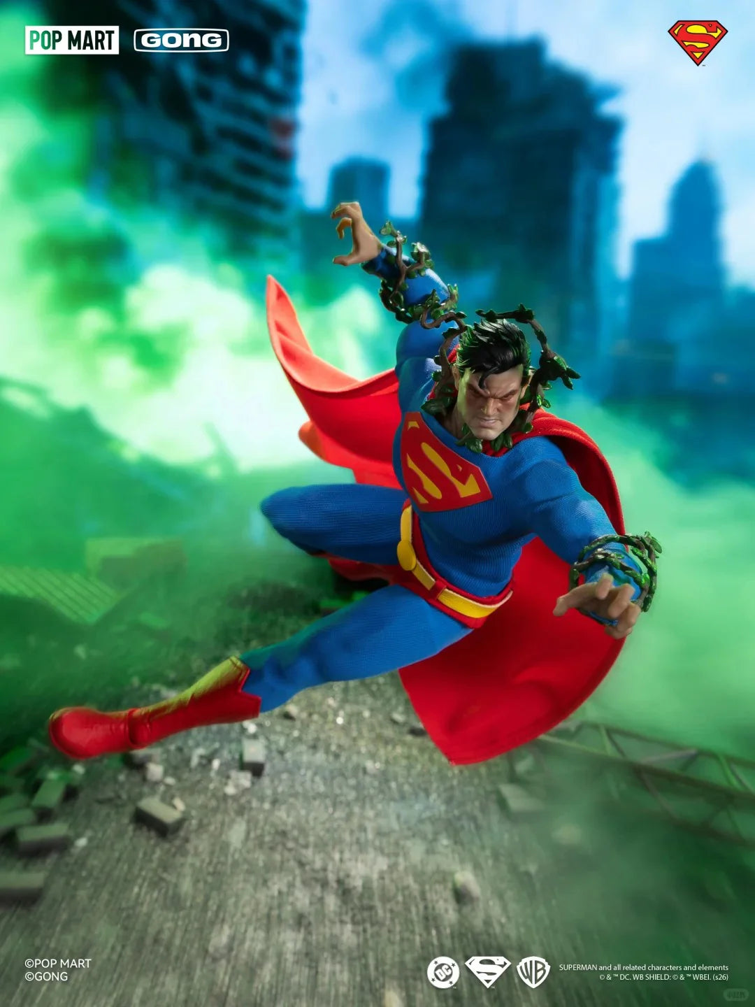 POPMART GONG 1/12 Official Licensed DC Hush Superman Action Figure | NZ ...